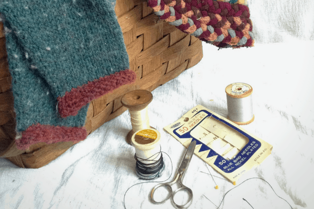 Create a Mending Basket That Works For You - Salt in my Coffee