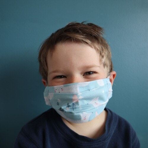 How to Make a Child's Face Mask - Salt in my Coffee