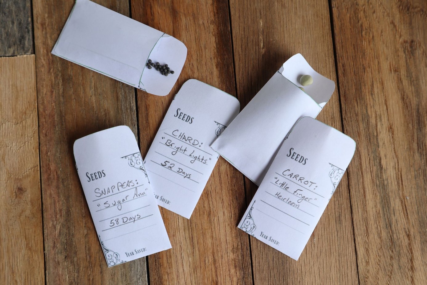 Printable Mini Seed Packets for Seed Sharing - Salt in my Coffee