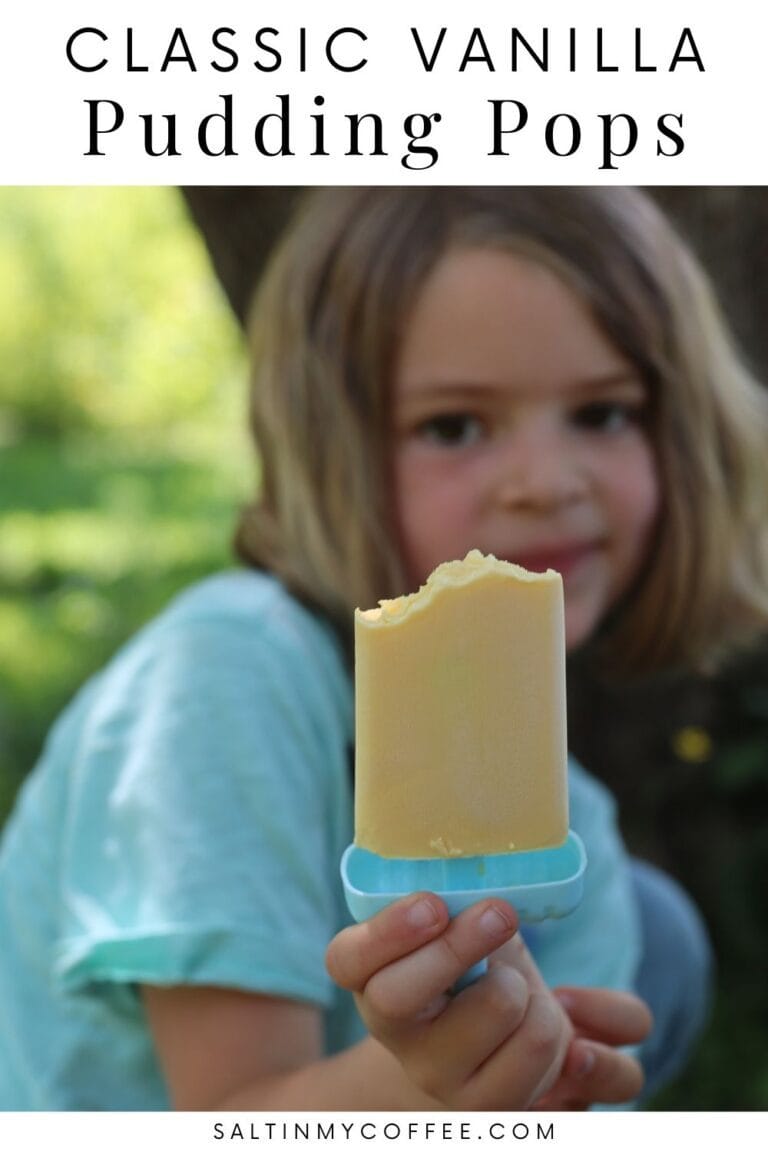 Classic Vanilla Pudding Pops - Salt in my Coffee