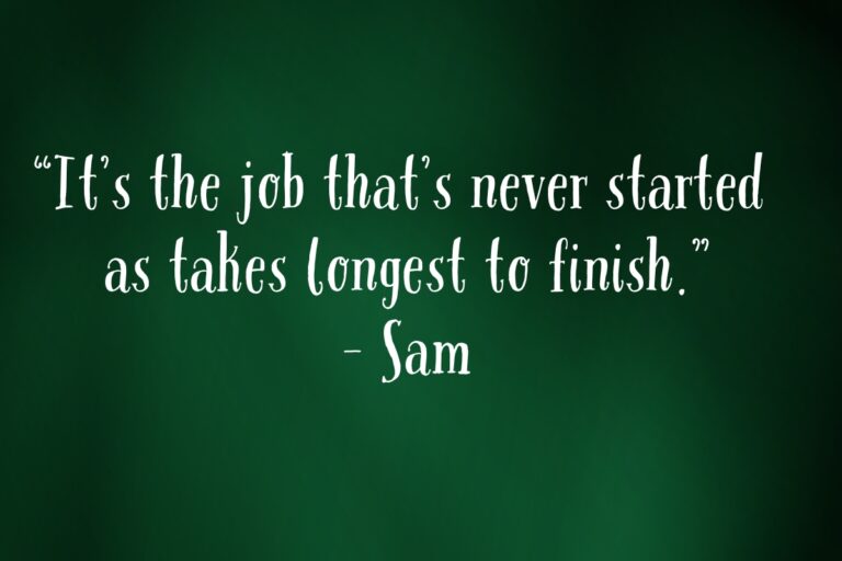 24 LOTR Quotes To Celebrate October the 24th - Salt in my Coffee