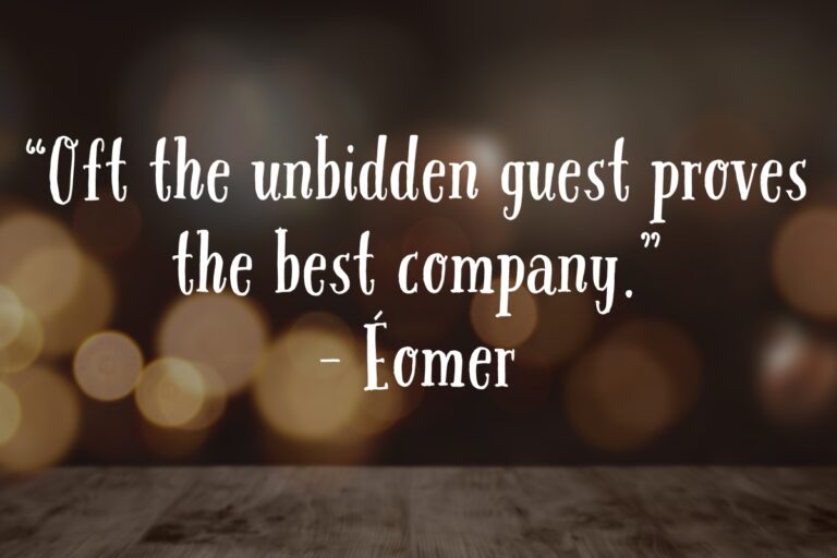 24 LOTR Quotes To Celebrate October the 24th - Salt in my Coffee