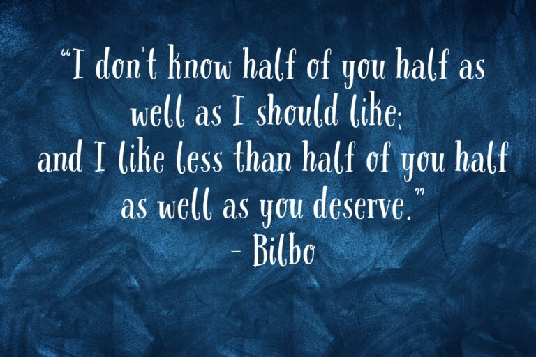 24 LOTR Quotes To Celebrate October the 24th - Salt in my Coffee