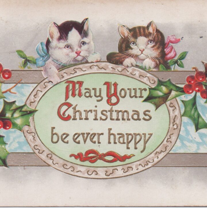 Free Printable Vintage Christmas Cards - Salt in my Coffee