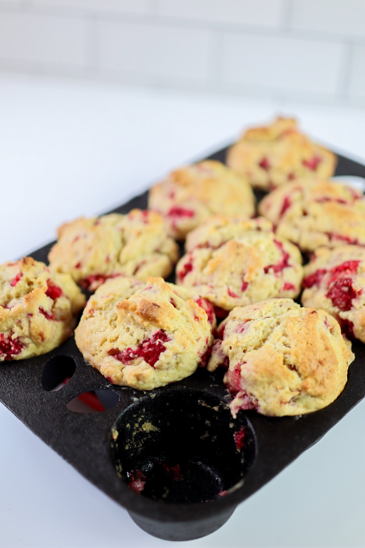 Quick and Easy Raspberry Muffins - Salt in my Coffee